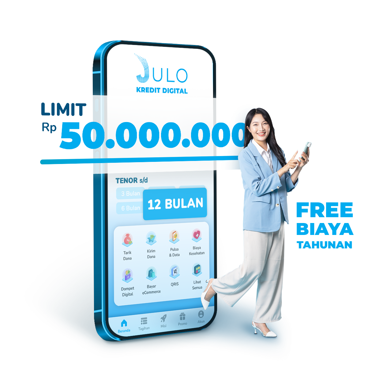 Aplikasi Kredit Digital Cepat Cair dan Aman | JULO